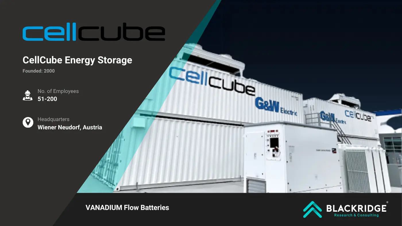 Here's the Top 10 List of Flow Battery Companies | Blackridge Research